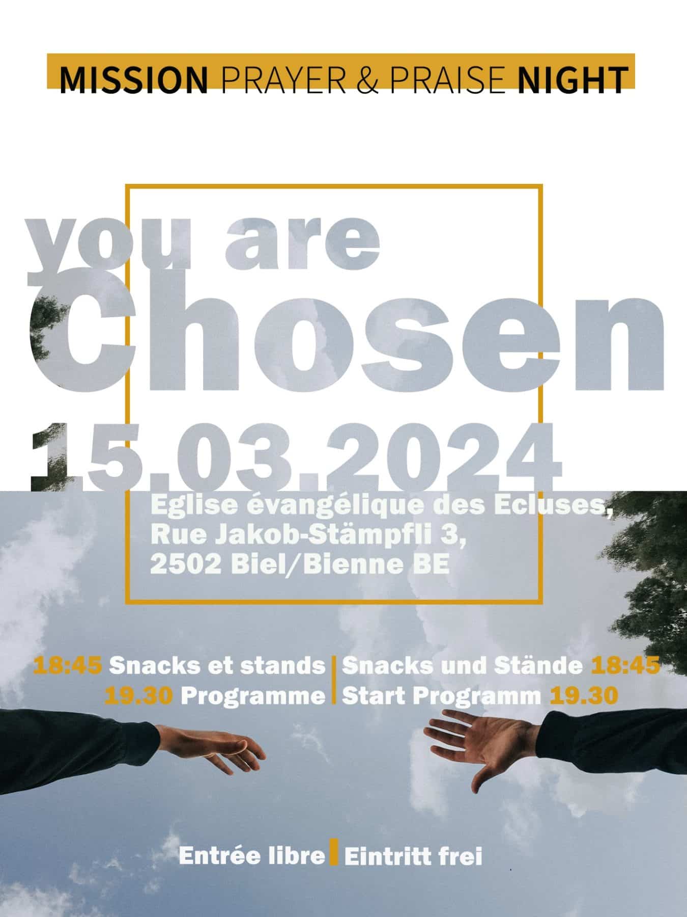Mission Praise and Prayer Night - OMF Suisse - OMF Switzerland