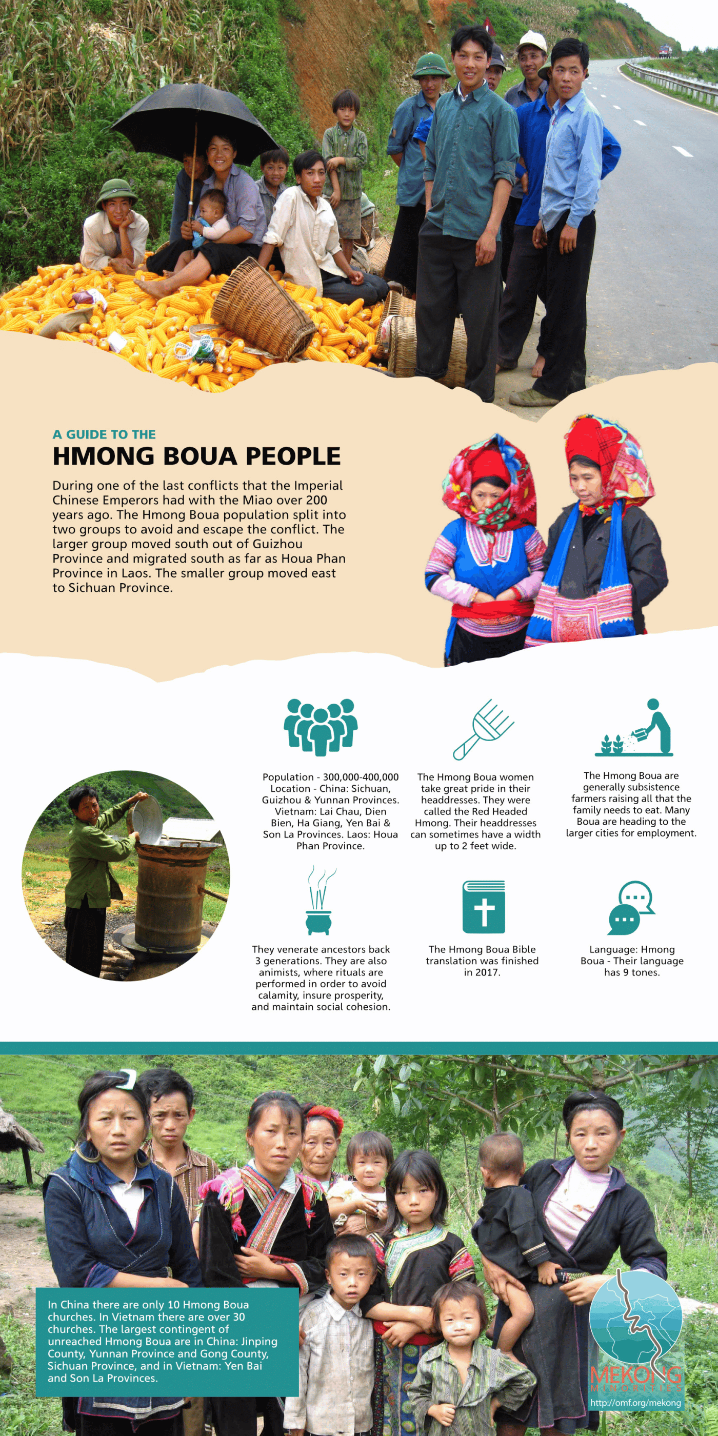 Hmong Boua People Infographic - OMF Philippines