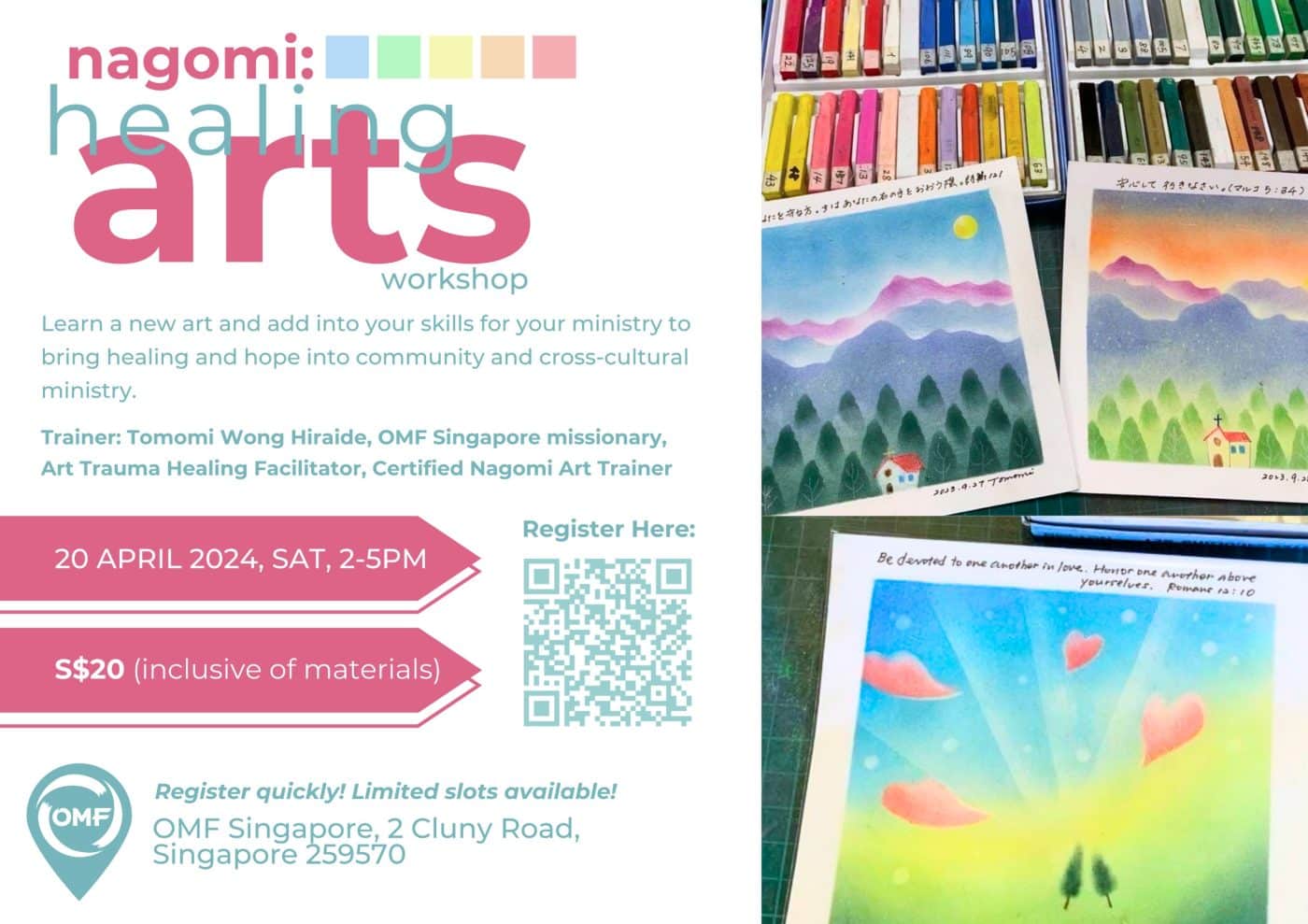 Nagomi: Healing Arts Workshop - OMF Singapore