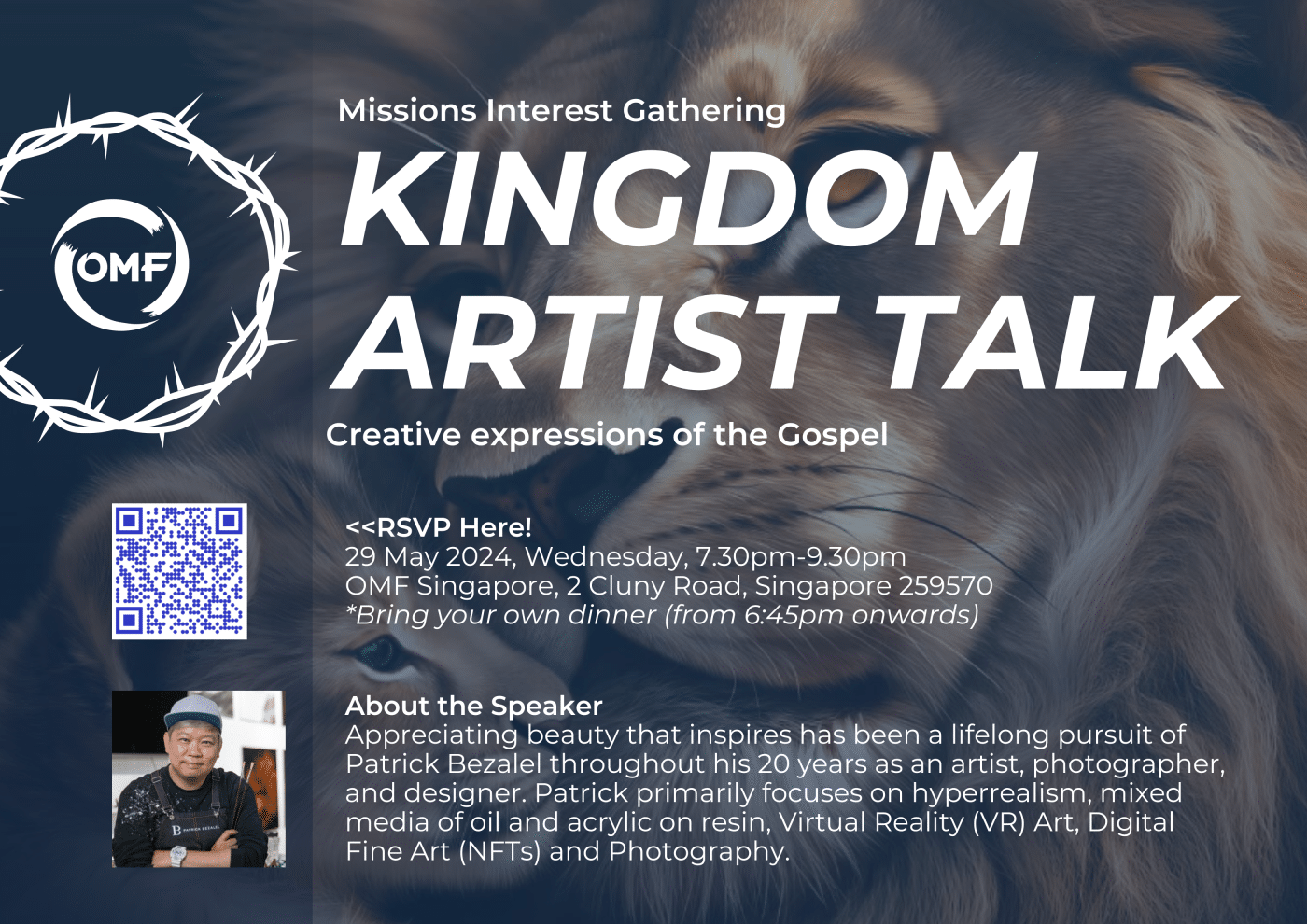 Kingdom Artist Talk - Creative Expressions of the Gospel - OMF Singapore