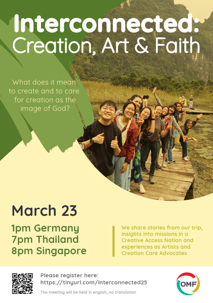 Interconnected: Creation, Art and Faith - OMF Singapore